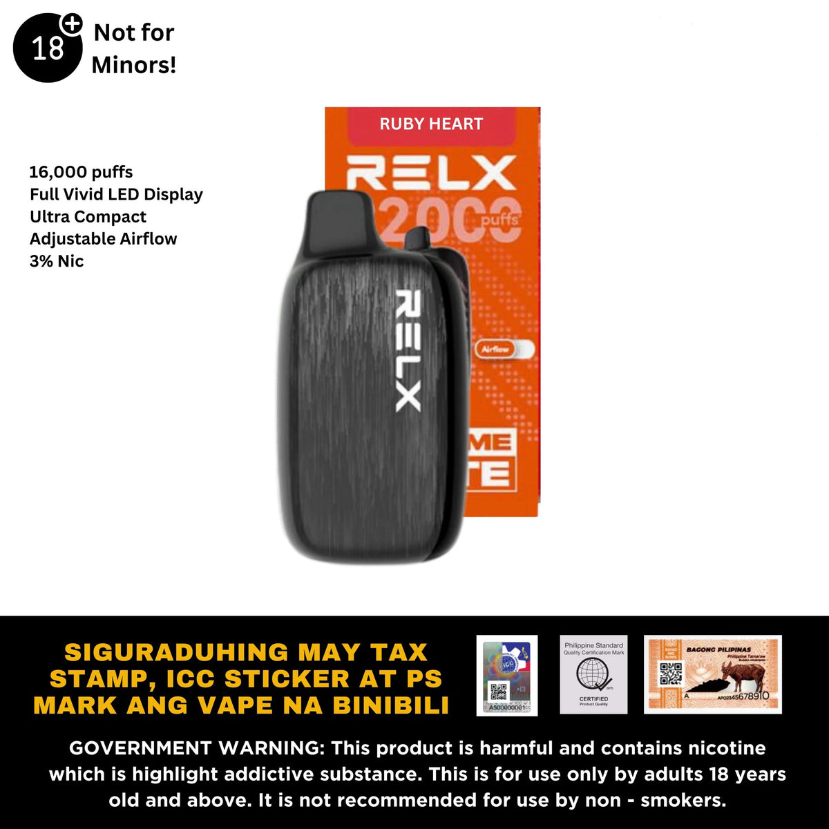 Relx Nova – Alexa Philippines