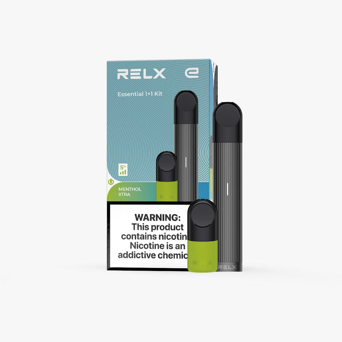 Relx Essential Starter Kit : Black Menthol Extra – Alexa Philippines